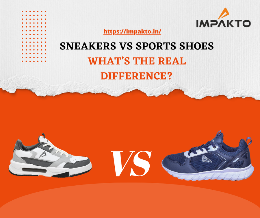 Difference Between Sneakers and Sports Shoes Explained | Impakto